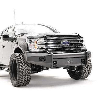 Buy Fab Fours Bumpers Black Steel Elite Ford F150 | BumperStock