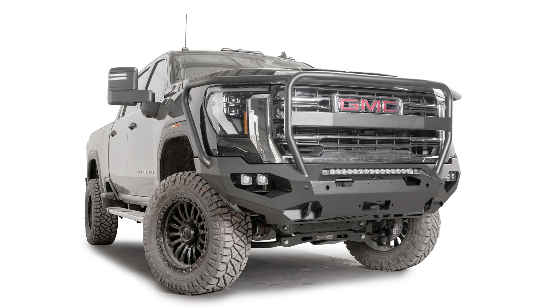 Fab Fours GM24-X6250-1 2024-2025 GMC Sierra 2500/3500 HD Front Bumper ...