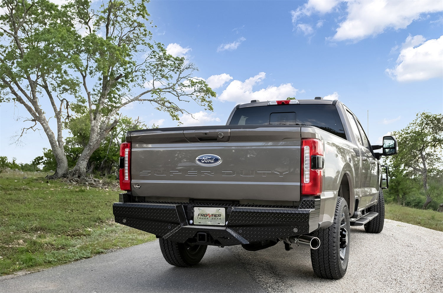 Frontier 100-11-7008 2017-2024 Ford F250/F350 Super Duty Rear Bumper ...