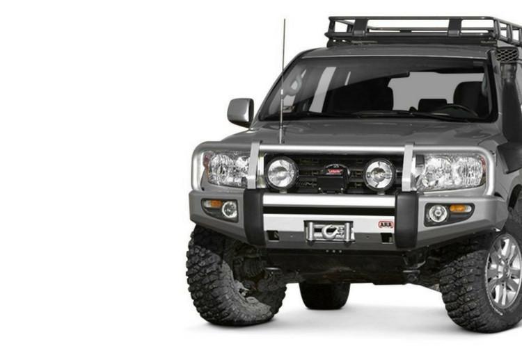 ARB 3415120 Toyota Land Cruiser 2008-2011 Deluxe Front Bumper 200 Seri ...