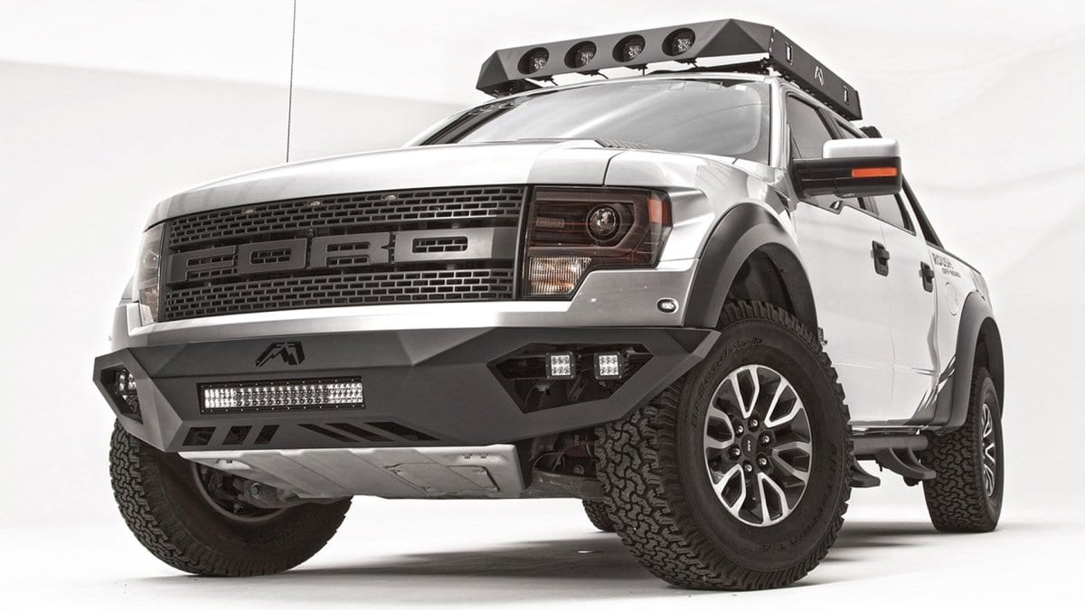 Fab Fours FF10-D1961-1 Ford Raptor 2010-2014 Vengeance Front Bumper No ...
