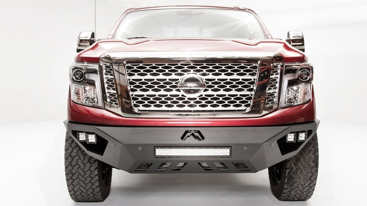 Fab Fours Nissan Titan Vengeance Front Bumper NT16 D3751 1