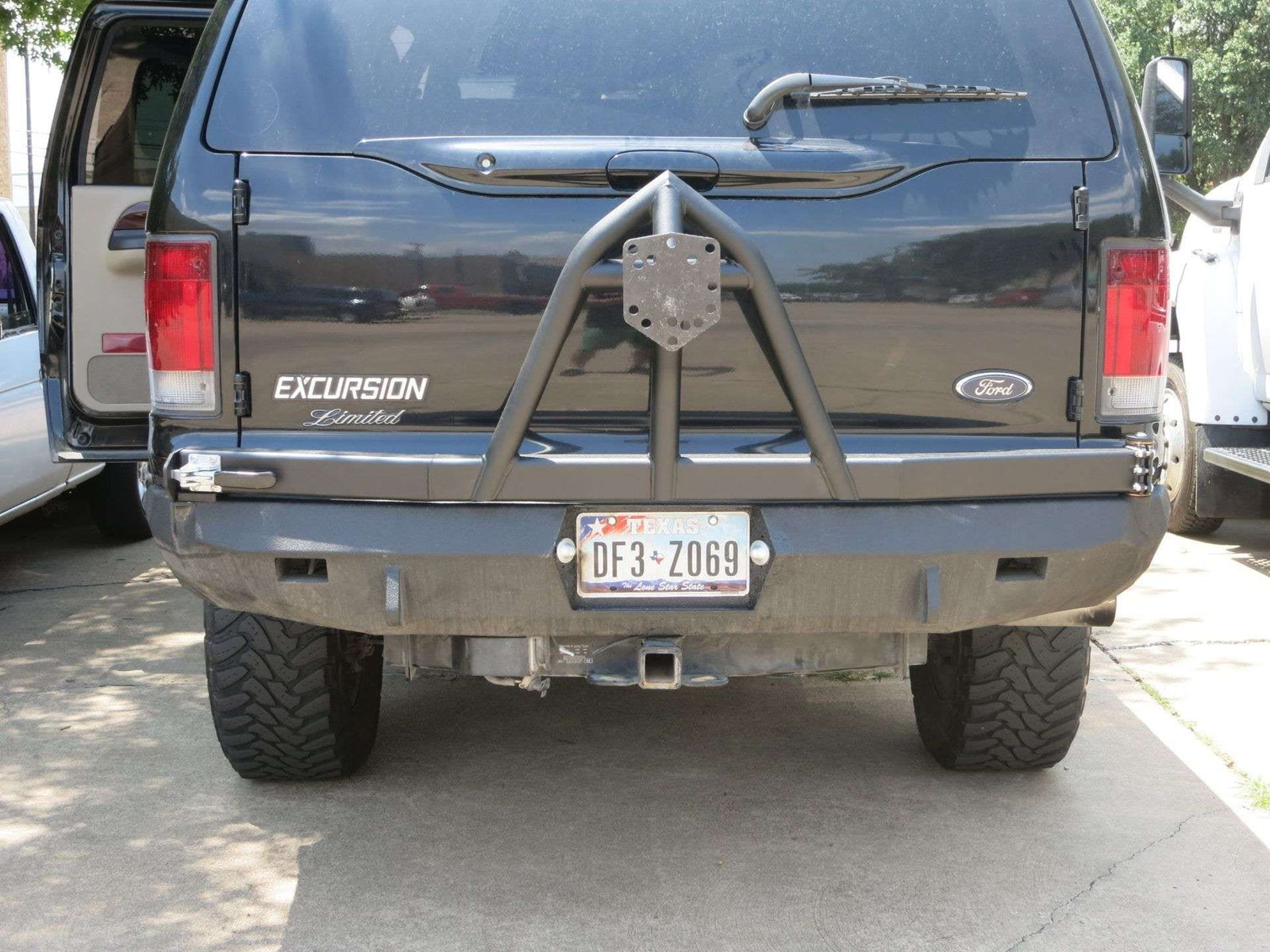 Road Armor Stealth 61208B 1999-2007 Ford Excursion Winch Rear Bumper w ...