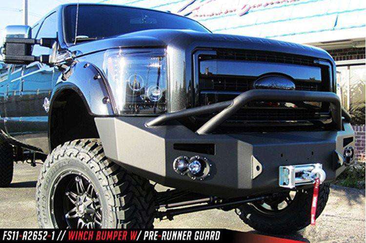 Fab Fours FS11-A2652-1 2011-2016 Ford F450/F550 Super Duty Front Bumper ...