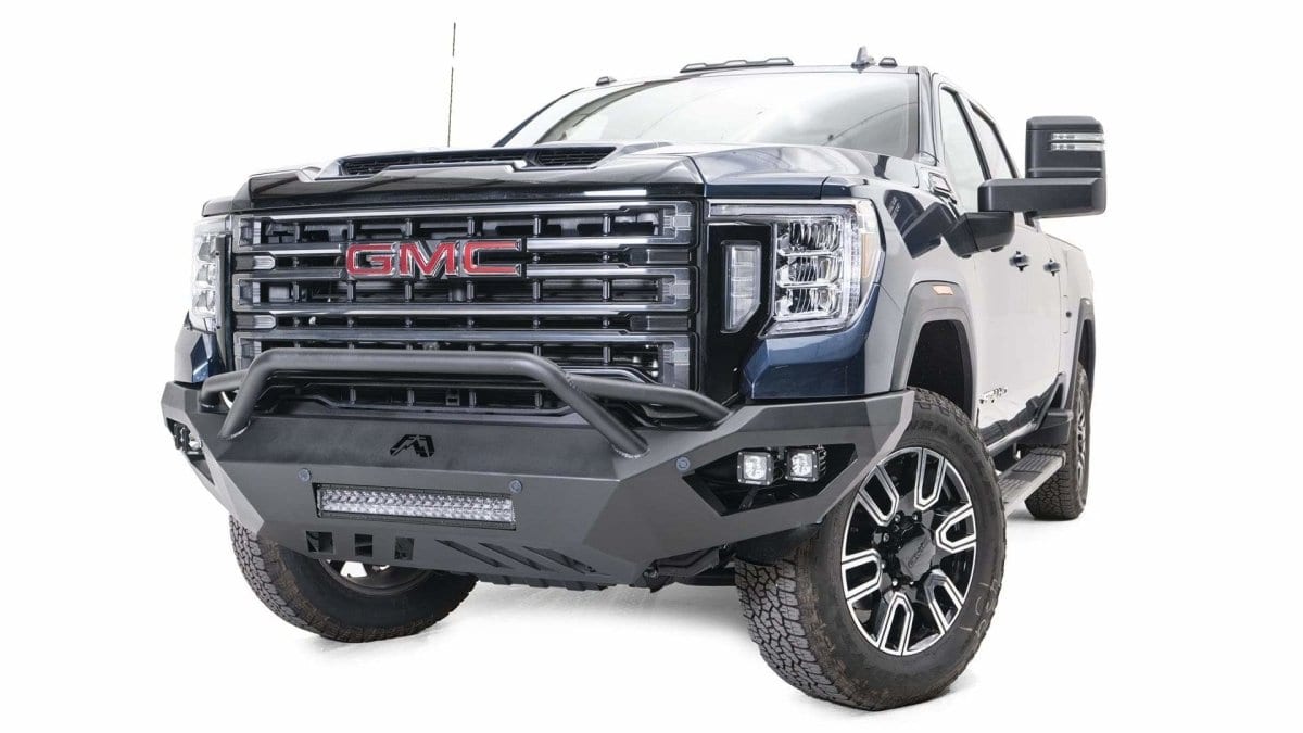 Fab Fours GM20-V5052-1 2020-2023 GMC Sierra 2500/3500 HD Front Bumper ...