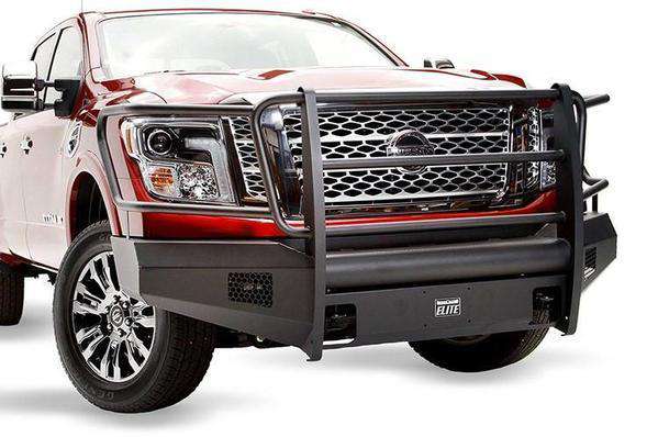 Fab Fours NT16-R3760-1 Nissan Titan XD 2016-2020 Black Steel Elite ...