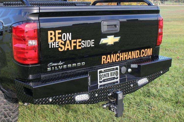Ranch Hand SBC14HBLSL 2014-2018 Chevy Silverado 1500 Rear Bumper ...